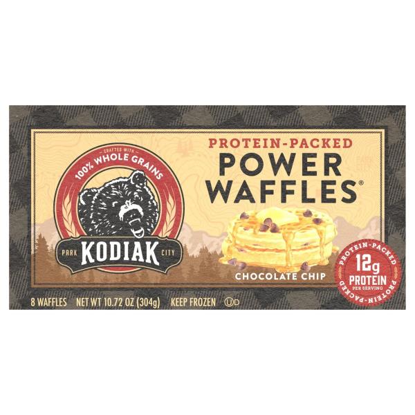 Kodiak Power Waffles, Chocolate Chip, Protein-Packed | Publix Super Markets