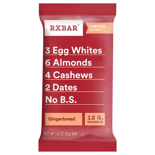 Rxbar Protein Bar, Gingerbread | Publix Super Markets
