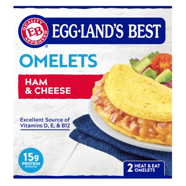 Eggland's Best Ham & Cheese Frozen Omelet, 2 count | Publix Super Markets