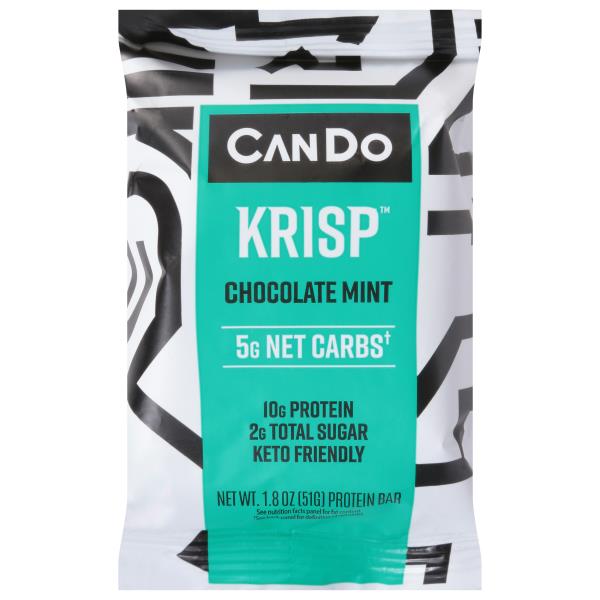 CanDo Krisp Protein Bar, Chocolate Mint | Publix Super Markets