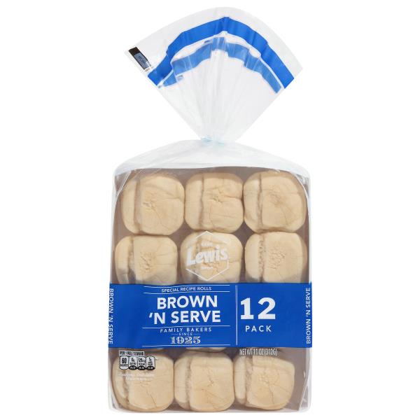 Lewis Bake Shop Brown 'N Serve Rolls | Publix Super Markets