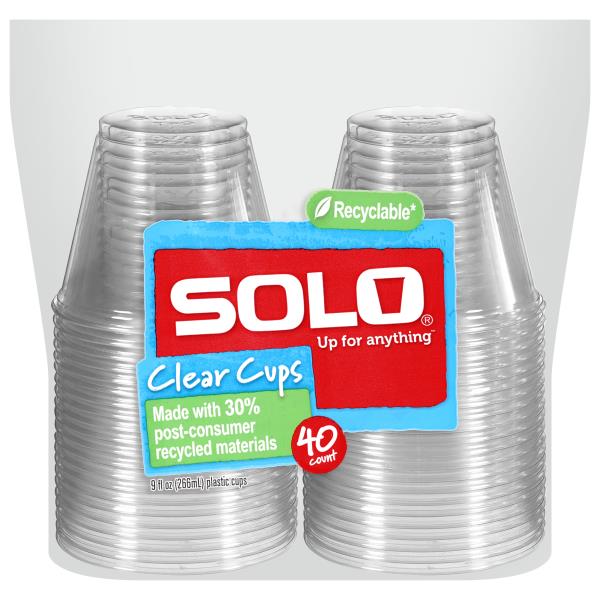 Solo Clear Cups, 9 Ounce | Publix Super Markets