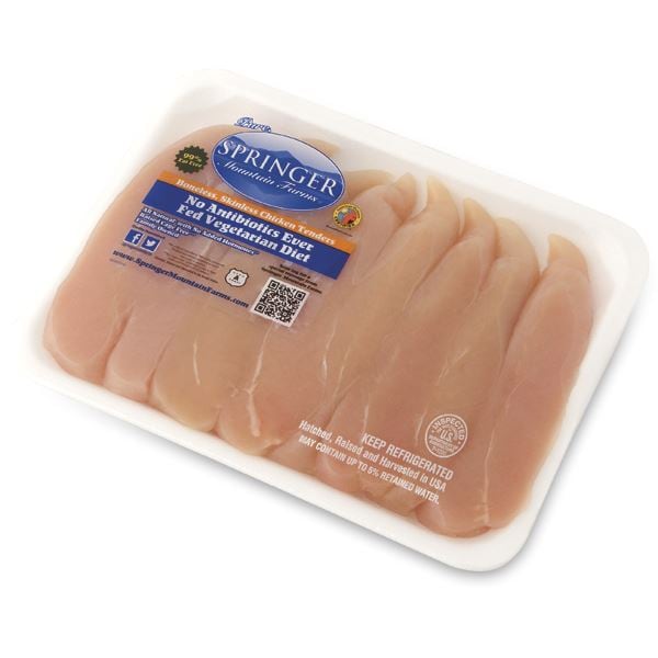 Springer Mountain Farms Chicken Tenderloin, Antibiotic Free | Publix ...