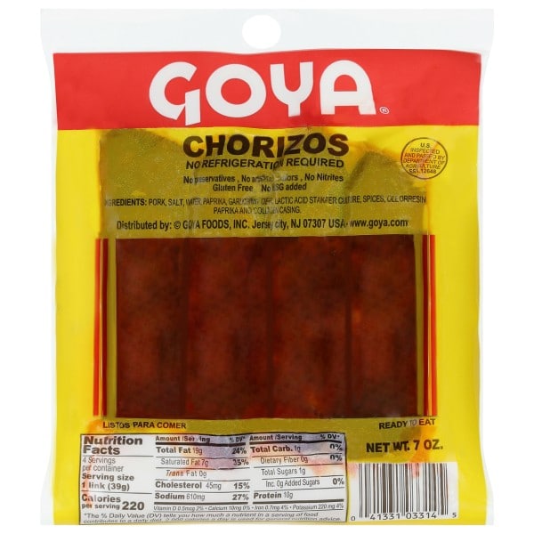 Goya Chorizos | Publix Super Markets
