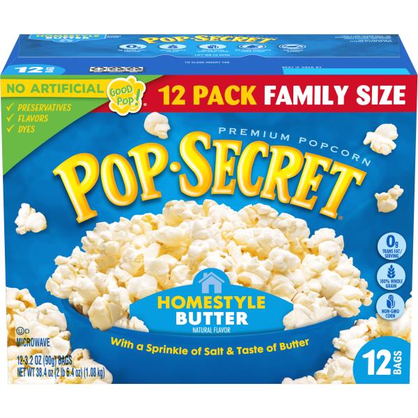 Pop Secret® Homestyle Butter Popcorn | Publix Super Markets
