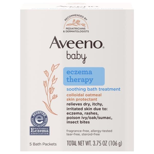 Aveeno Baby Bath Treatment Soothing Eczema Therapy Publix Super Markets