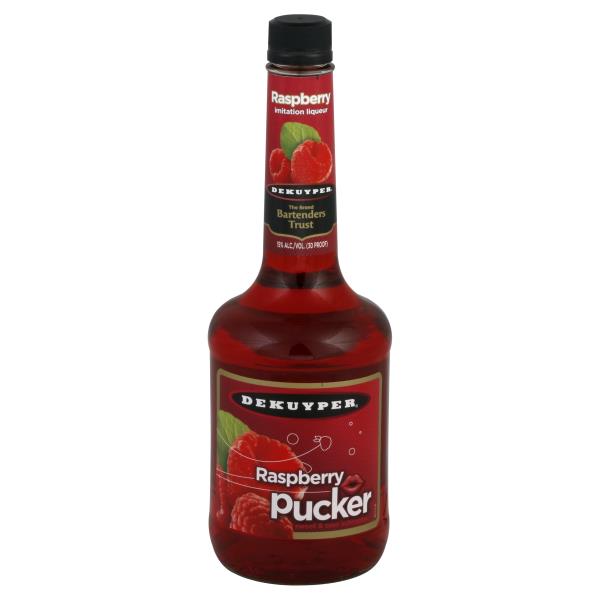 DeKuyper Pucker Schnapps, Sweet & Sour, Raspberry | Publix Super Markets