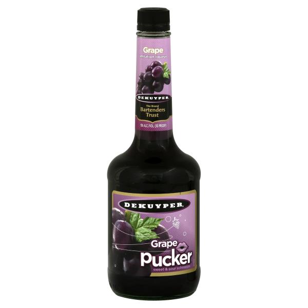 DeKuyper Pucker Schnapps, Sweet & Sour, Grape | Publix Super Markets