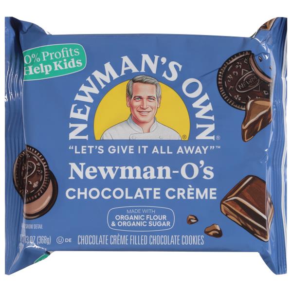 Newman's Own Cookies, Newman-O's, Chocolate Creme | Publix Super Markets