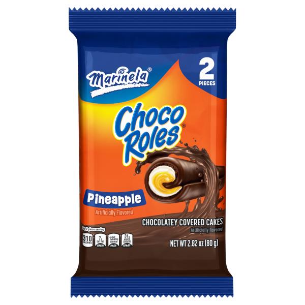 Marinela Choco Roles Chocolatey Covered Pineapple Cakes | Publix Super ...