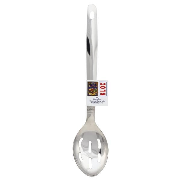 Kloc Spoon, Slotted, Elite Stainless Steel | Publix Super Markets