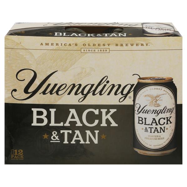 Yuengling Beer, Black & Tan, 12 Pack | Publix Super Markets