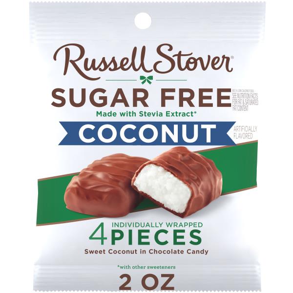 Russell Stover Chocolate Candy, Sugar Free, Coconut | Publix Super Markets