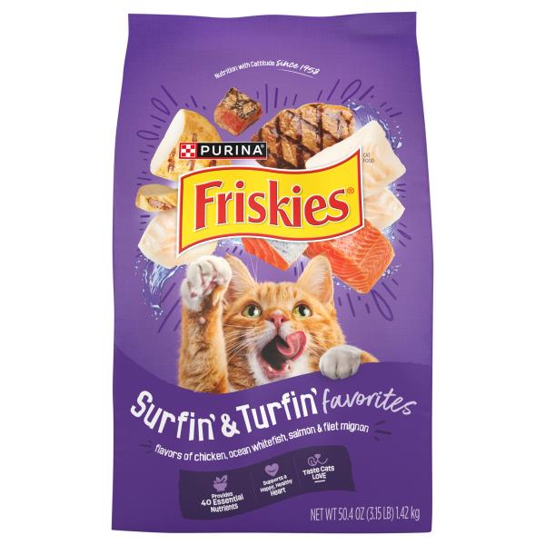 Friskies Surfin' & Turfin' Favorites Cat Food | Publix Super Markets