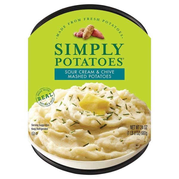 Simply Potatoes Sour Cream & Chive Mashed Potatoes | Publix Super Markets