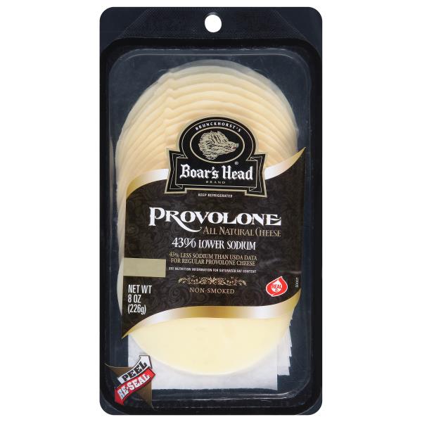 Boar's Head 43% Lower Sodium Provolone Cheese | Publix Super Markets