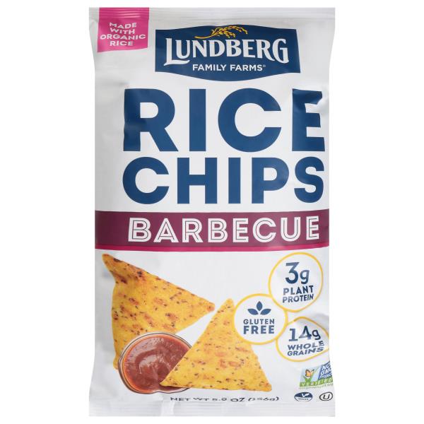 Lundberg Family Farms Rice Chips, Barbecue, Santa Fe Style | Publix ...
