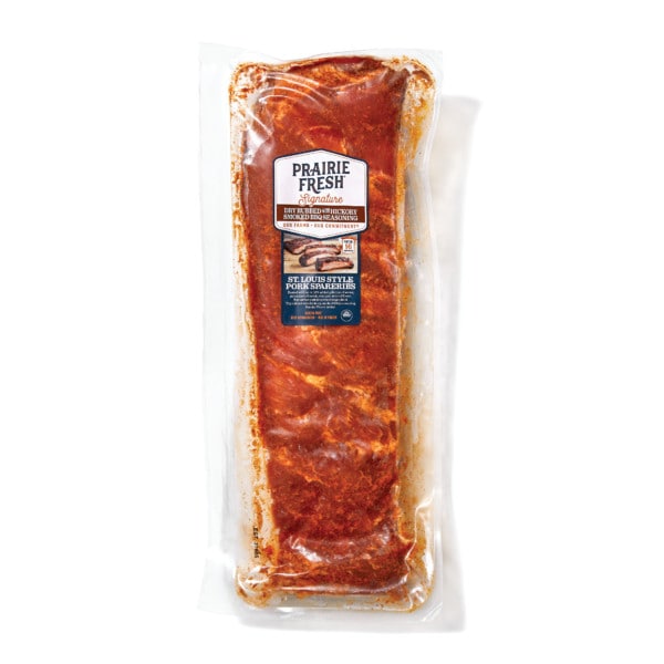 Prairie Fresh Hickory BBQ Seasoned, Pork St. Louis Style ...