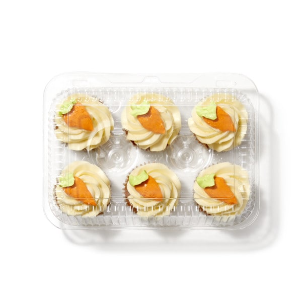 Cream Cheese Iced Carrot Cupcakes 6-Count | Publix Super Markets
