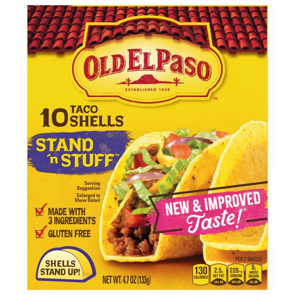 Old El Paso Stand 'n Stuff Taco Shells | Publix Super Markets