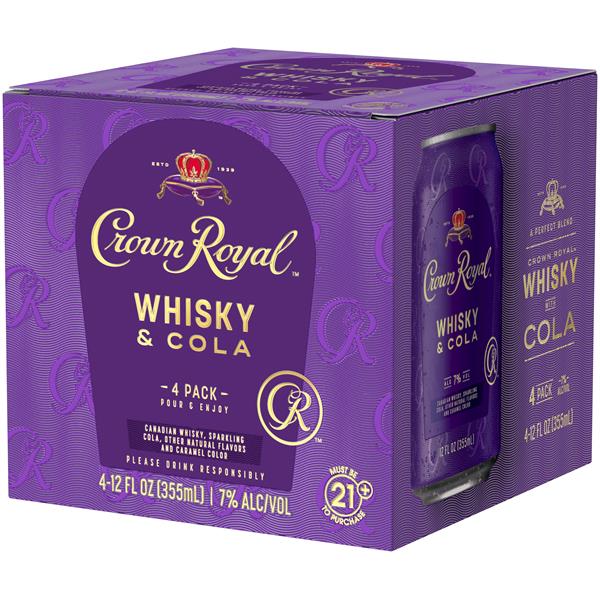 Crown Royal Whisky & Cola Cocktail | Publix Super Markets