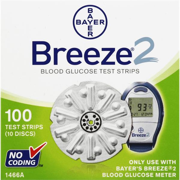 Breeze Breeze 2 Blood Glucose Test Strips | Publix Super Markets