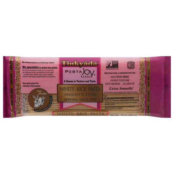 Tinkyada Pasta Joy Ready White Rice Pasta, Spaghetti Style | Publix ...