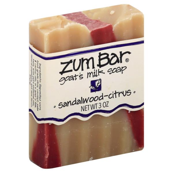 Zum Bar Soap, Goat's Milk, Sandalwood-Citrus | Publix Super Markets