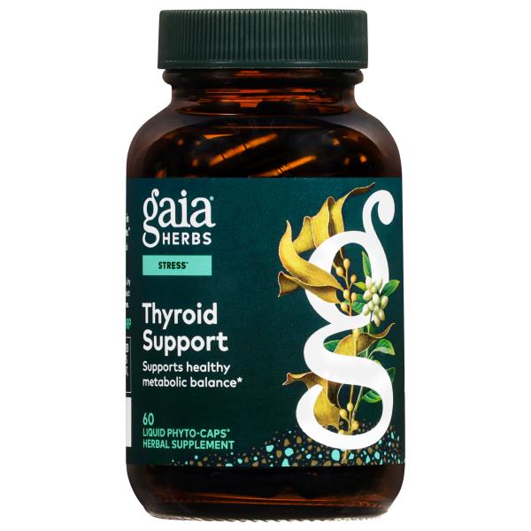 Gaia Herbs Thyroid Support, Vegan Liquid Phyto-Caps | Publix Super Markets