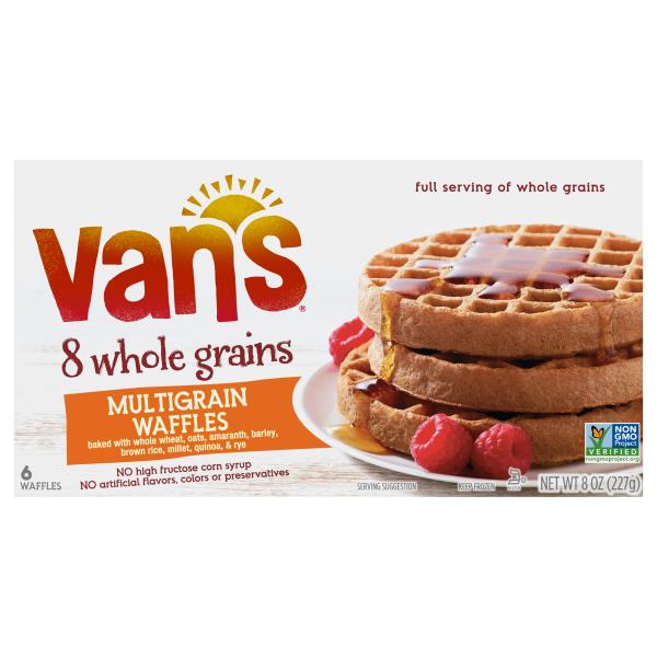 Van's Waffles, Multigrain, 8 Whole Grains | Publix Super Markets
