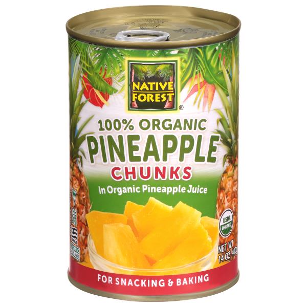 Native Forest Pineapple Chunks, 100% Organic | Publix Super Markets