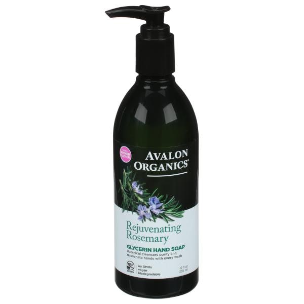 Avalon Organics Hand Soap, Glycerin, Rosemary, Rejuvenating | Publix ...