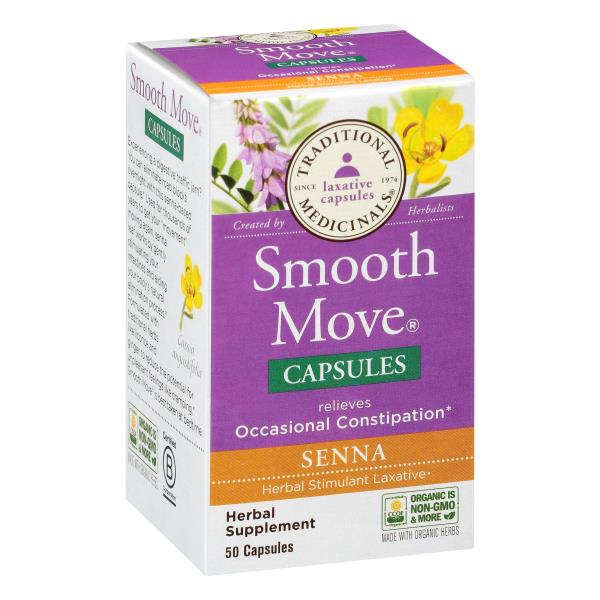 Traditional Medicinals Herbal Laxative, Smooth Move, Capsules | Publix ...