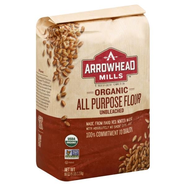 Arrowhead Mills Flour, All Purpose, Organic, Unbleached | Publix Super ...