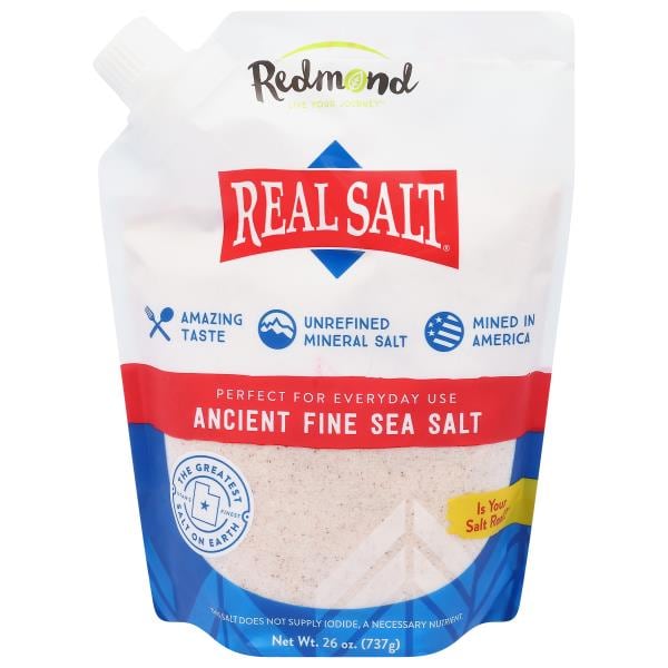 Redmond Real Salt Sea Salt, Fine, Ancient | Publix Super Markets