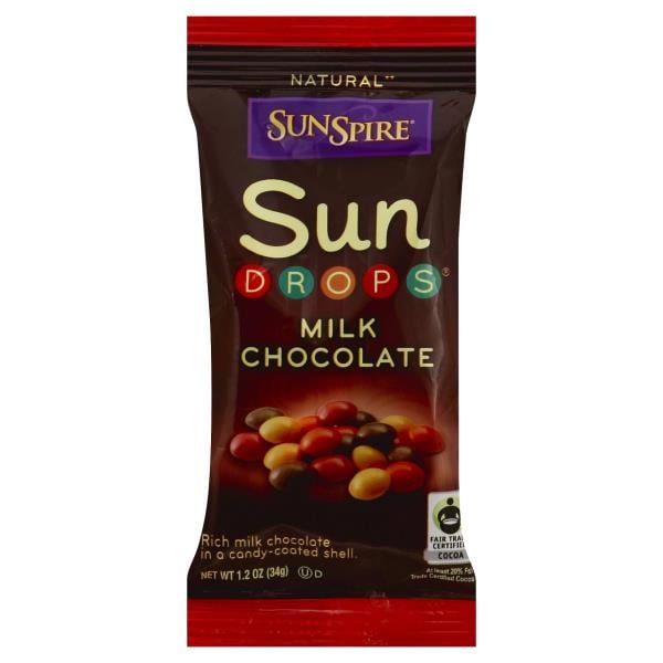 Sunspire Sun Drops Chocolate Candies, Milk Chocolate | Publix Super Markets