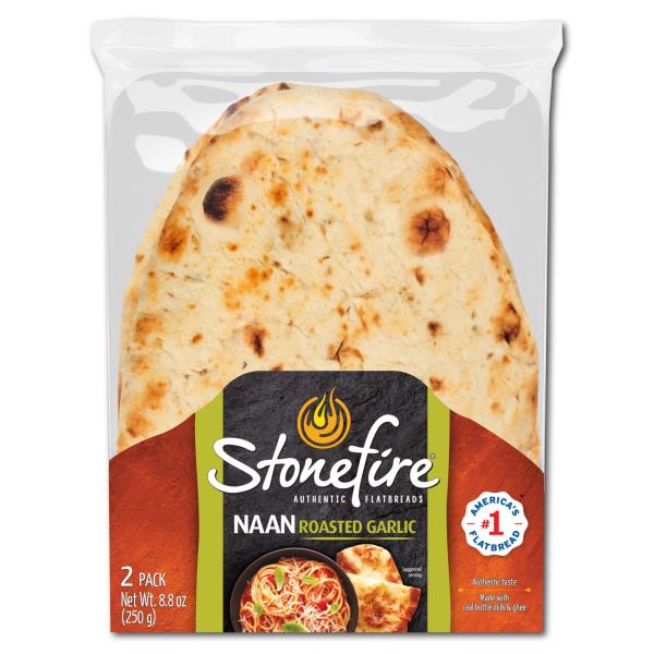 Stonefire Garlic Naan 2pk | Publix Super Markets
