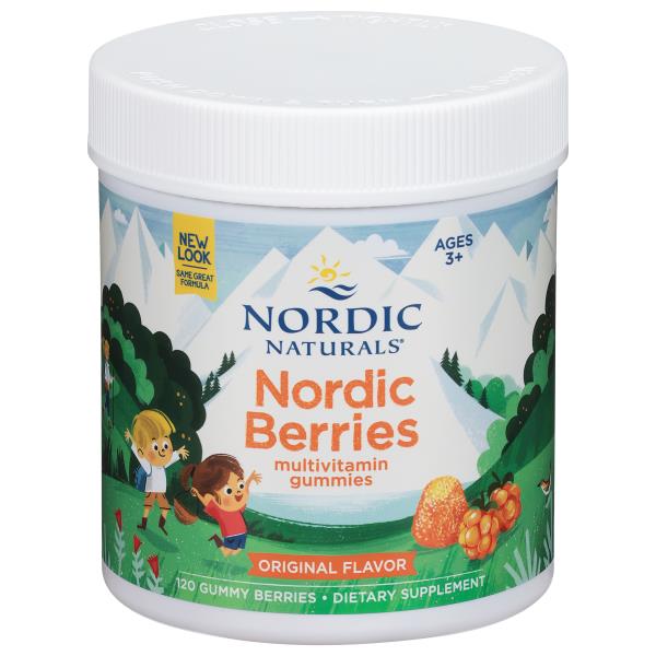 Nordic Naturals Gummy Berries, Original Flavor | Publix Super Markets