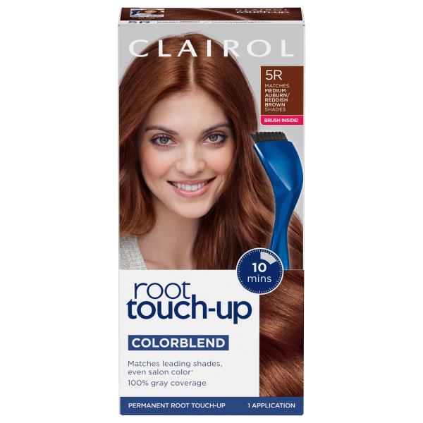 Root Touch-Up Root Touch-Up, Permanent, Colorblend, 5R Matches Medium ...