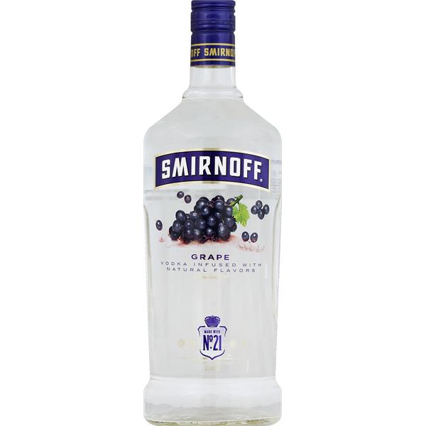 Smirnoff Vodka, Triple Distilled, Twist of White Grape | Publix Super ...