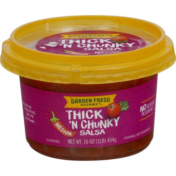 Garden Fresh Gourmet Salsa, Thick 'N Chunky, Medium | Publix Super Markets