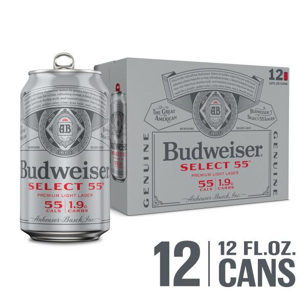 Budweiser Select 55 Premium Light Beer | Publix Super Markets