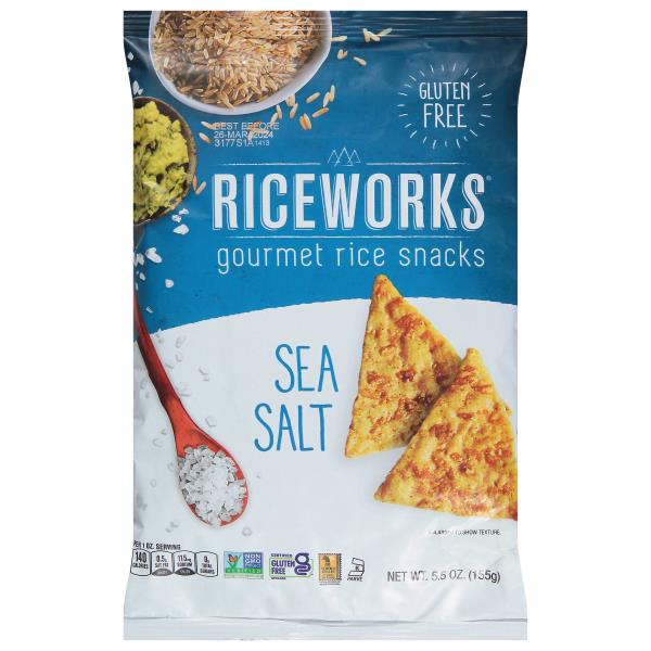 Wild Riceworks Rice Snacks, Gourmet, Sea Salt | Publix Super Markets