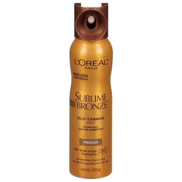 L'Oreal Sublime Bronze Self-Tanning Mist, Medium | Publix Super Markets