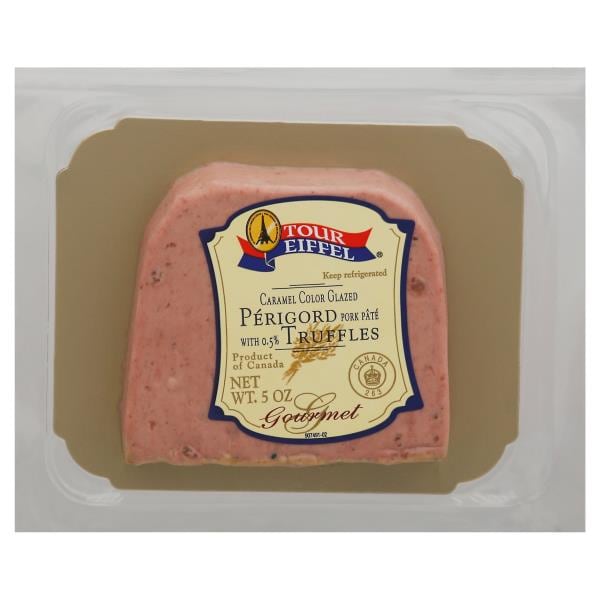Tour Eiffel Perigord Pork Pate with Truffles, Caramel Color Glazed ...