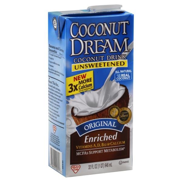 Coconut Dream Coconut Drink, Unsweetened, Enriched, Original | Publix ...