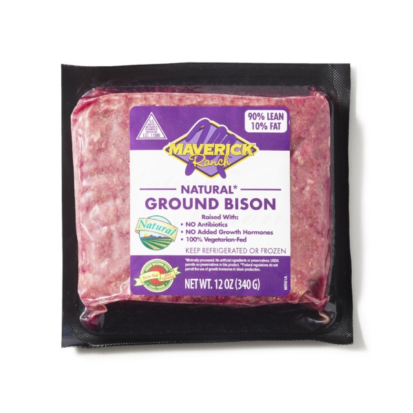 Maverick Ranch Buffalo, Ground, 90/10 | Publix Super Markets