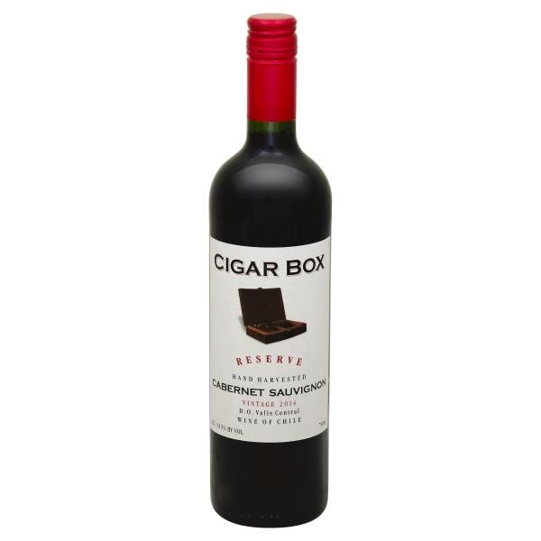 Cigar Box Reserve Cabernet Sauvignon, D.O. Valle Central, Vintage ...