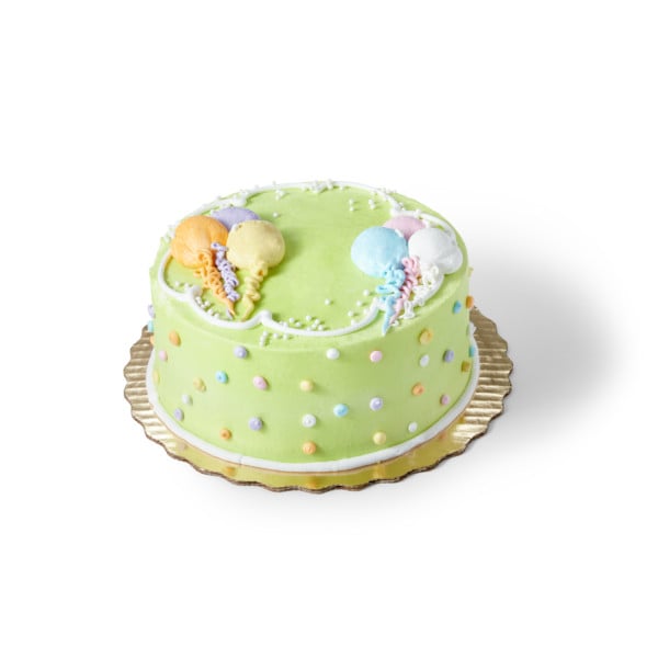 8in Marble Buttercream Balloon Celebration Cake | Publix Super Markets