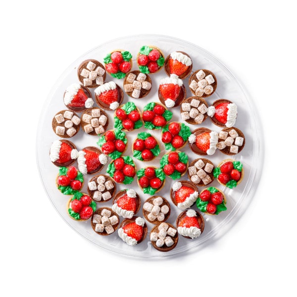 Holly-Day Fruit & Chocolate Tart Platter Large | Publix Super Markets